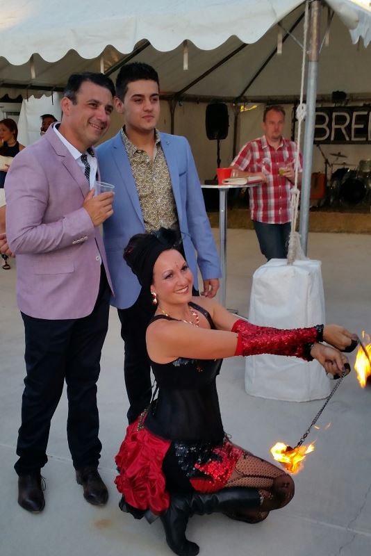 Sparky Fire Performer - Greet/Roving